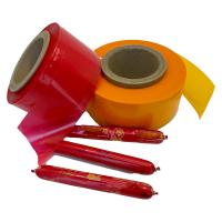 China Customized Logo PVDC Plastic Sausage Casing Film For Packaging for sale