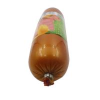 China Custom Size Accepted Calibre 10-50mm PVDC Plastic Sausage Casing Film Collagen Casing For Sausage for sale