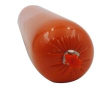 China Custom Size Accepted Calibre 10-50mm PVDC Plastic Sausage Casing Film Collagen Casing For Sausage for sale