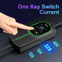 China Portable EV Charger Type 1 2 3.5KW 7KW 11KW 22KW with Wide Temperature Range for sale