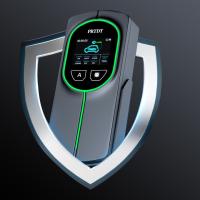 China Fast Charging Type 2 Electric Vehicle Car Charger with Portable Cyberpunk Design Style for sale
