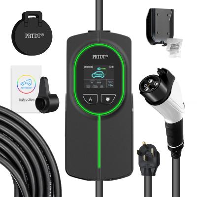 China Type 2 Connection 32A SAE J1772 Portable EV Charging Box with Undervoltage Protection for sale
