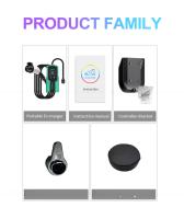 China PRTDT Portable EV Charger for AL-GHAZI Cars 7KW 32A Type2 CEE Plug J1772 GB/T Cord 5M Cable for sale