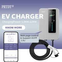 China MAX 400VAC 50/60Hz 3Phase EVSE Electric Vehicle Charging Station for All EV Models for sale