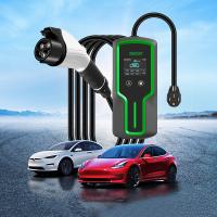 China Electric vehicle charger up to 48A outdoor electric vehicle fast portable charging station for sale