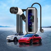 China Electric vehicle charger up to 48A outdoor electric vehicle fast portable charging station for sale
