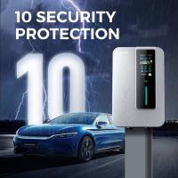 China PRTDT Wallbox Level 2 vehicle fast ev charger solar ev charger charging station for sale