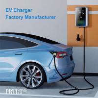 China RUIVANDA  11kw Ac Ev Charger Wall Mounted 4.3 Screen Electric Charger Car Station EV Charge For Electric Car for sale