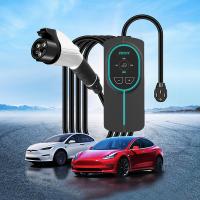 China Portable 11kw AC fast charging station Type 1 to Type 2 DC electric vehicle charging pile for sale