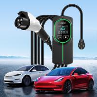 China LCD User Interface AL-GHAZI 32a 7kw 11kw Wallbox Electric Charging Station EV Car Charger for sale