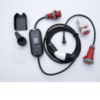 China LCD User Interface AL-GHAZI 32a 7kw 11kw Wallbox Electric Charging Station EV Car Charger for sale