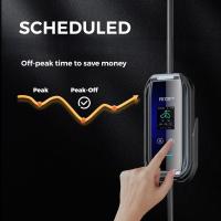 China LCD User Interface AL-GHAZI 32a 7kw 11kw Wallbox Electric Charging Station EV Car Charger for sale