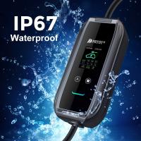 China LCD User Interface AL-GHAZI 32a 7kw 11kw Wallbox Electric Charging Station EV Car Charger for sale