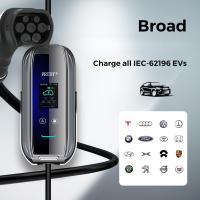 China Single Phase AC Charging Box for Dealers PRTDT 9.6KW Type 1 Type 2 Portable EV Charger for sale