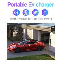 China 11.5KW Portable EV Charger with Type 2 Connection and 50/60HZ AC Power Frequency for sale