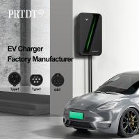 China PRTDT 220V 380V EV WALLBOX 32A 22kW electric Car charger for electric car chargers for sale