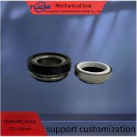 China WQ Ebara   Auto Cooling Pump submersible pump combination  Mechanical Seal 40mm SS316 for sale