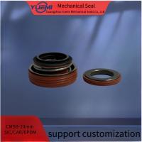 China CMSB-20mm Lingxiao GD Pipeline Water Pump Mechanical Seal EPDM CAR SIC for sale
