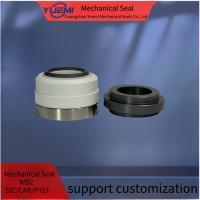 China WB2 Fluoroplastic Alloy Pusher Water Pump Mechanical Seal PTFE SSIC SSIC for sale