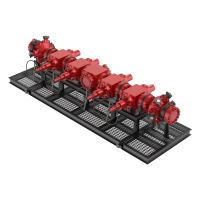 China 10000-20000psi Frac Manifold Hydration Unit OEM API Compliant for sale