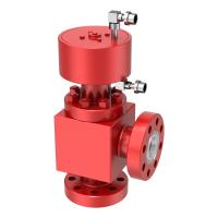 China AA-HH L-U Gas Lift Angle Choke Valve PSL1-4 PR1-2 2000-15000SPI for sale