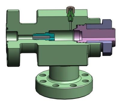 China OEM Cylindrical Type Throttle Control Valve Choke Oil And Gas for sale