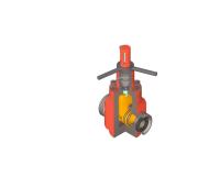 China Alloy Steel Mud Gate Valve 2000-15000psi for Oilfield Applications for sale