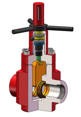 China Alloy Steel Mud Gate Valve 2000-15000psi for Oilfield Applications for sale