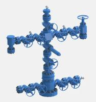 China API Approved Forged Wellhead Christmas Tree 46-180mm 21-140MPa Oil Gas Drilling Equipment for sale