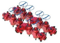 China Fracturing Wellhead Frac Machine Fracturing Manifold API 6A for sale