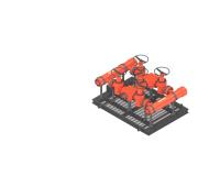 China Hydraulic Control Filter Manifold Offshore Oil Manifold Drilling Manifold API/ISO for sale