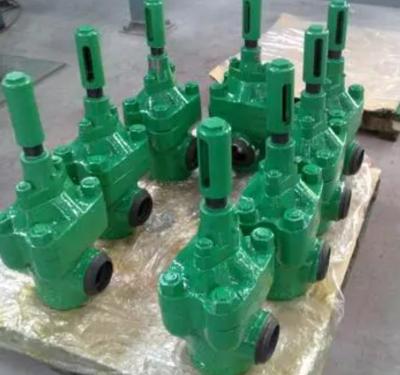 China Oil Gas Field Mud Pump Pressure Relief Gate Valve PR1 PR2 2 to 5 Inch Manual Hydraulic Electric for sale