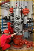 China Gas Production Wellhead Christmas Tree with Main Safety Valve 3000psi to 20000psi for sale