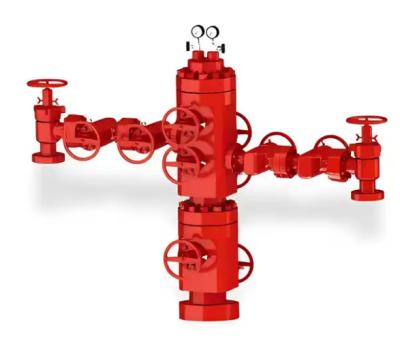 China API 6A Wellhead X Mas Tree Stainless Steel Forging Oilfield Christmas Tree 5000 psi for sale