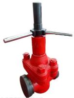 China API 6A plug Valve Manual Flat Valve With Rising Stem And Tail Stem for sale