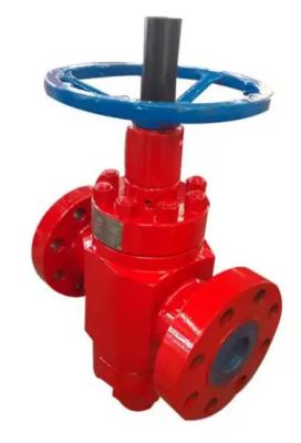 China API 6A plug Valve Manual Flat Valve With Rising Stem And Tail Stem for sale