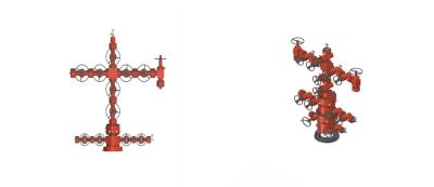 China API 6A Oil Gas Wellhead Equipment 2000psi-20000psi Pressure Rating for Oilfield for sale