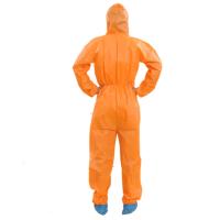 China Anti Dust Disposable Non Woven Coverall With Elastic Cuff And Ankle for sale