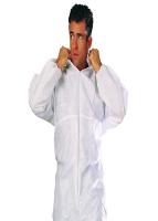 China Anti Bacterial Disposable Full Body Protection Suit For Pharmaceutical Industry for sale