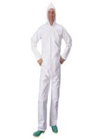 China Microporous Disposable Coverall Suit Tear Resistant For Healthcare Center / Clinic for sale