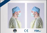 China Dust Proof Non Woven Disposable Protective Gowns For First Aid Doctors for sale