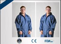 China Reliable Disposable Protective Coverall For Hospital / Laboratory / Clean Room for sale