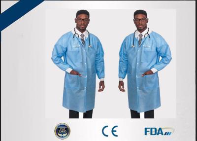 China Unisex Non Irritating Disposable Lab Jackets Non Toxic For Hospital for sale
