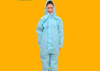 China Long Sleeve Disposable Non Woven Coverall For Hospital Isolation Ward for sale