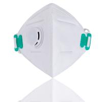 China Exhalation Valve Foldable Ffp2 Mask Head Wearing Non Woven Material Ultrasonic Welding for sale