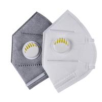 China Breathable Valve FFP2 Filter Mask , Disposable Dust Mask High Efficiency for sale