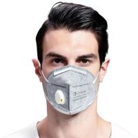 China Breathable Valve FFP2 Filter Mask , Disposable Dust Mask High Efficiency for sale