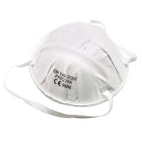 China Anti Particulate Disposable Dust Mask , Cupped Face Mask Multi Layered Material for sale