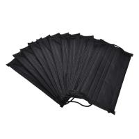 China Reliable Disposable Black Surgical Mask , Black Earloop Mask For Building Site for sale