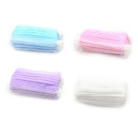 China Biodegradable Disposable Face Mask Size 17.5 X 9.5cm With Adjustable Nose Wire for sale